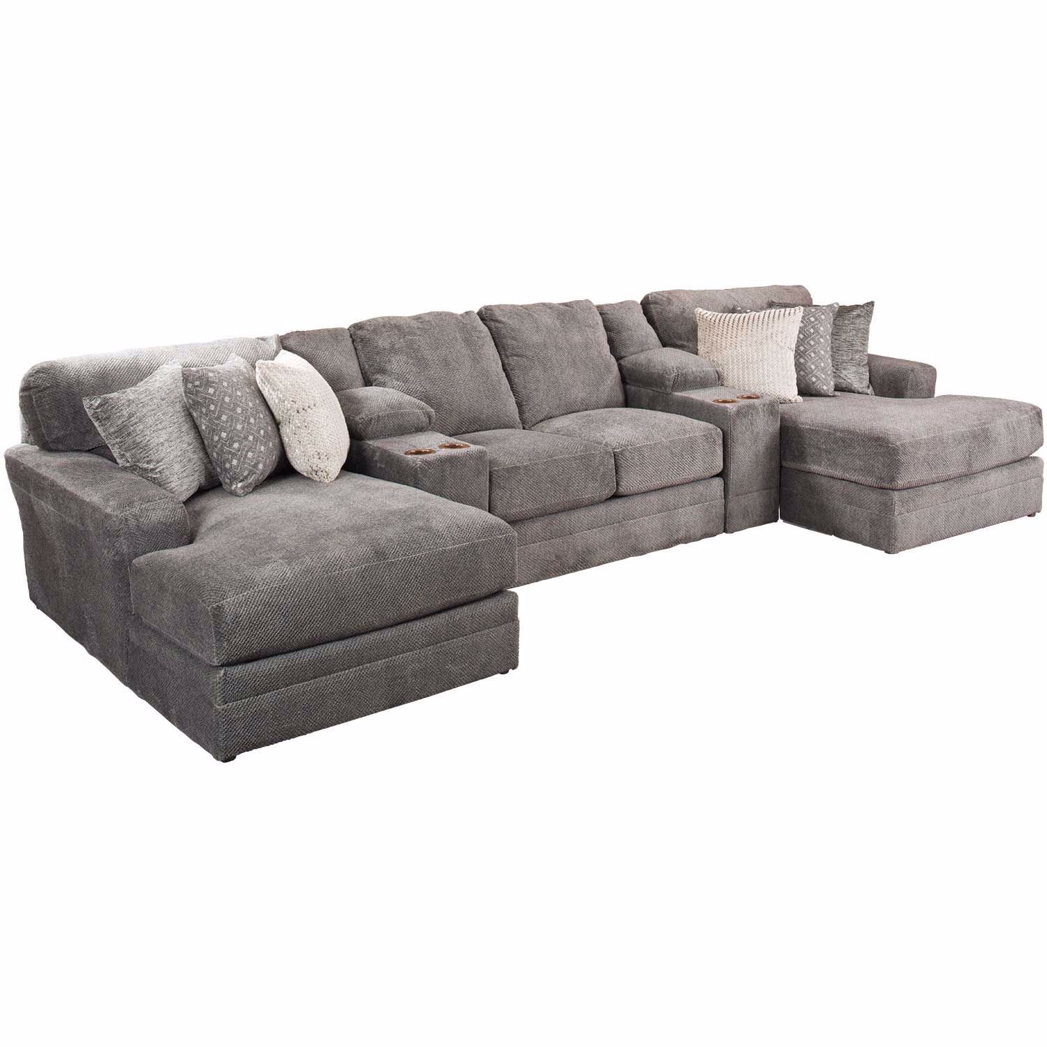 Mammoth 5PC Sectional w/ LAF/RAF Chaise | B-4376-5PC | AFW.com
