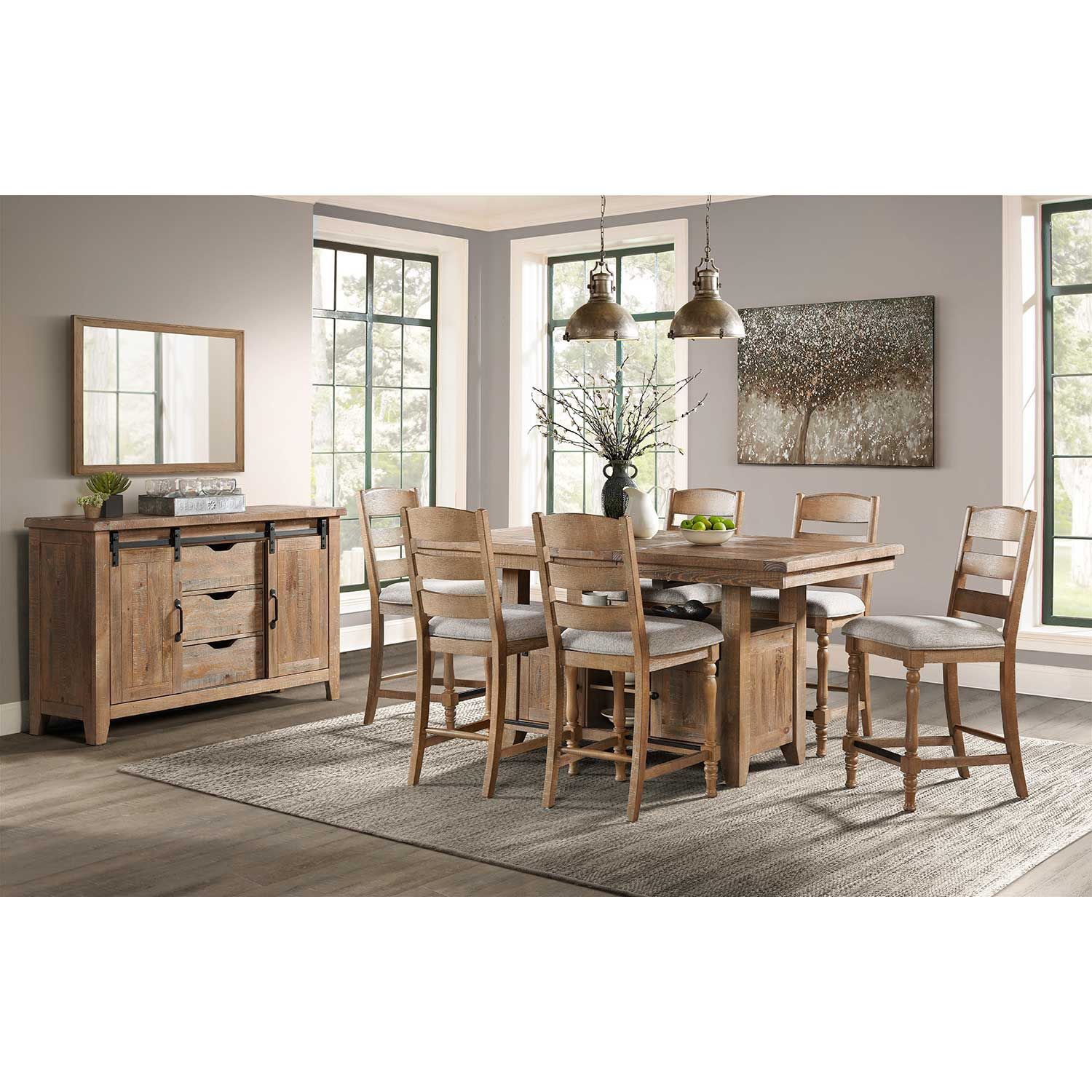 Highland Counter Height Dining Table | HI-CTBL | AFW.com