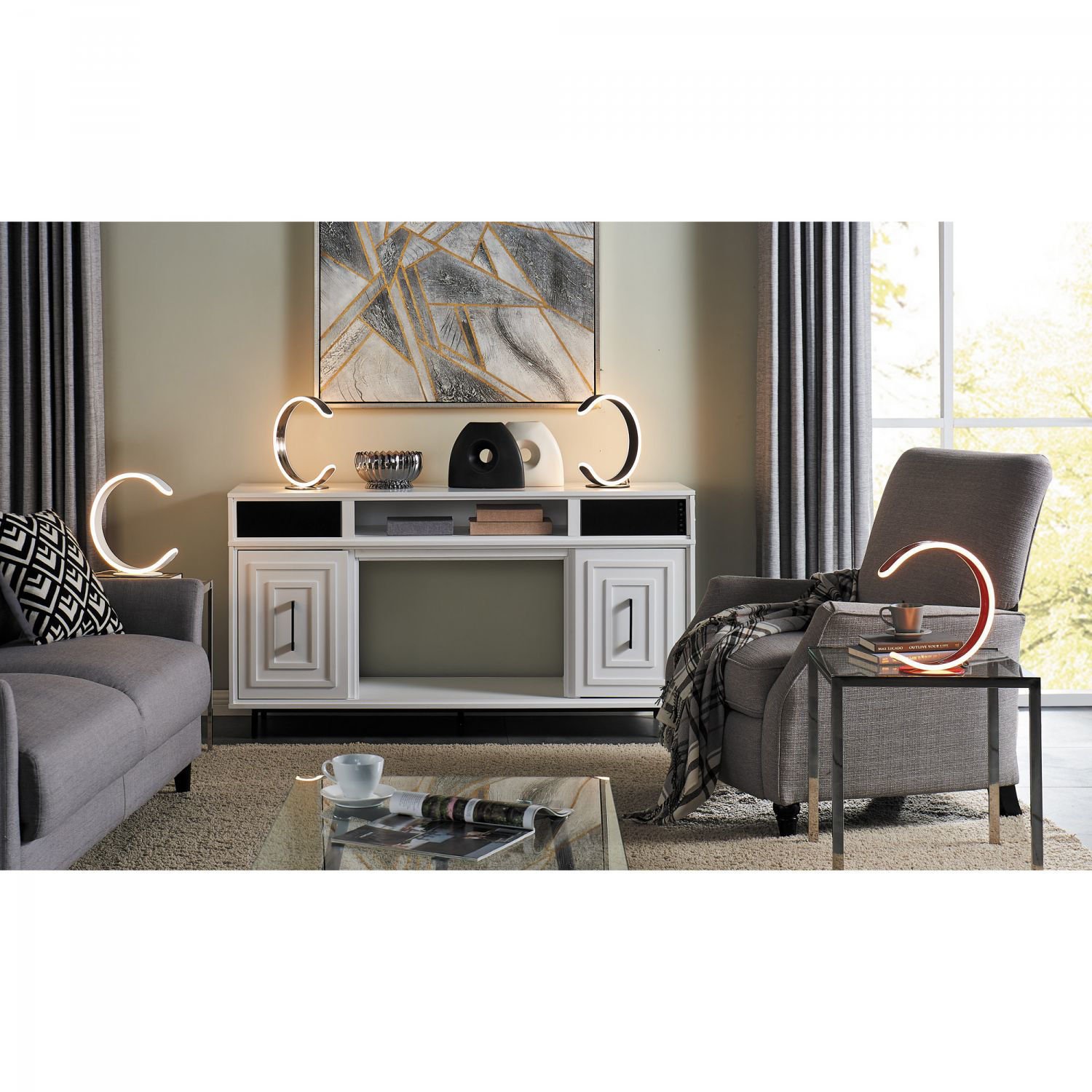 Luma Modern Table Lamp | 113-23572 | AFW.com