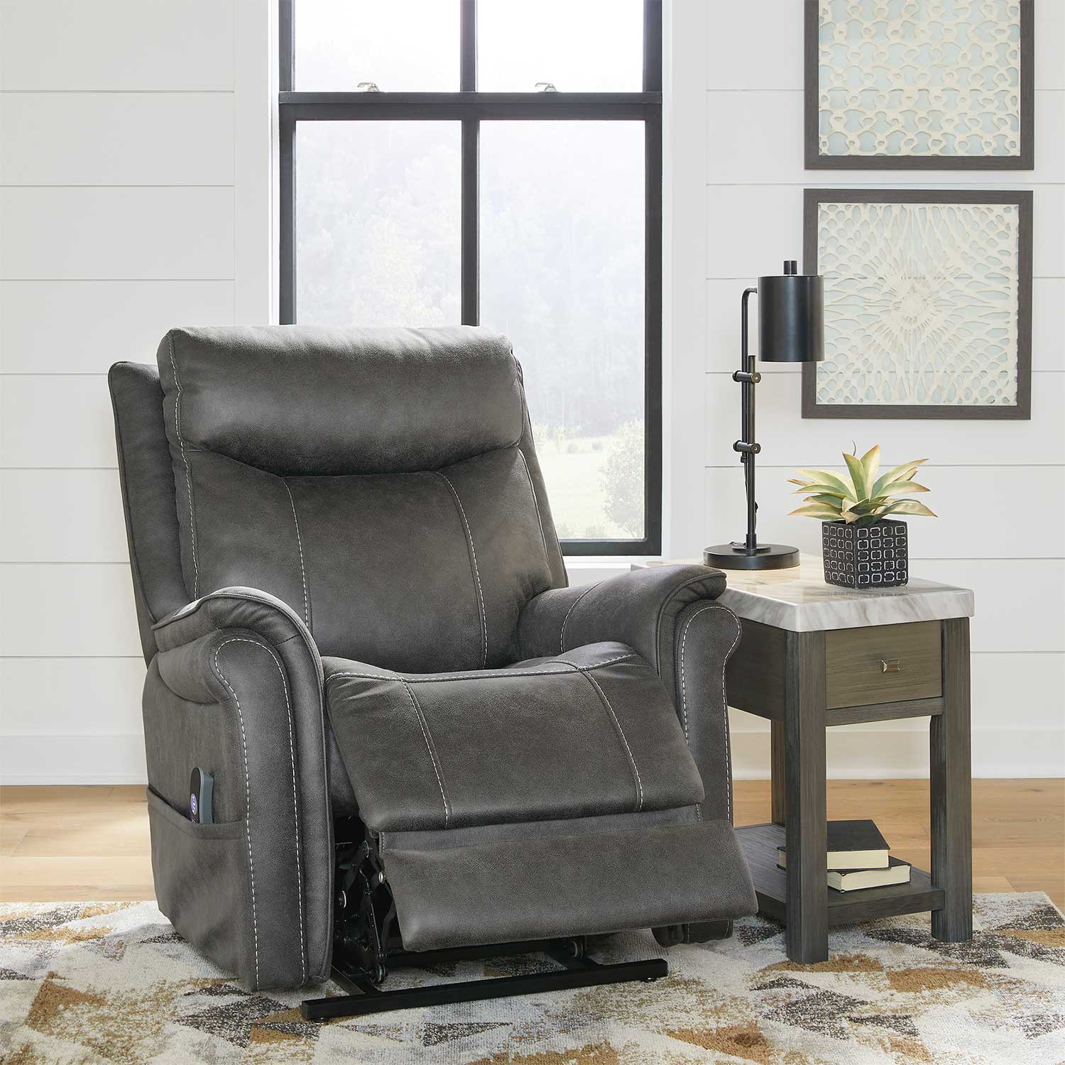 Steel Power Lift Chair Recliner | E1-8530612 | AFW.com