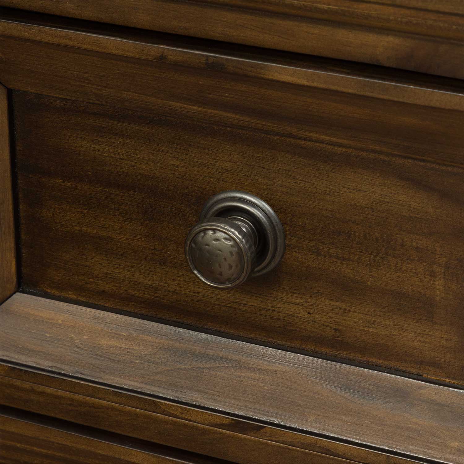 Alyssa Dark Walnut 2-Drawer Nightstand | F1808-20 | AFW.com