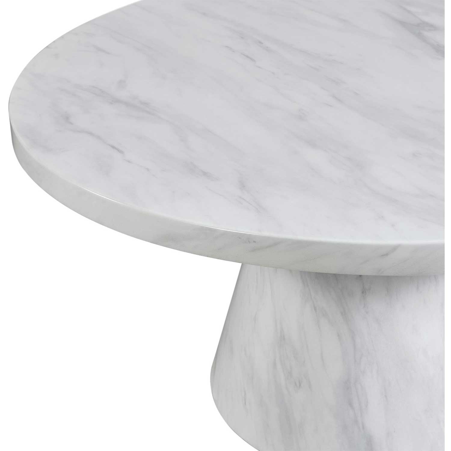 Bellini White Cocktail Table | 1157C | AFW.com
