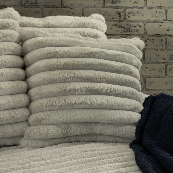 Snuggle Fog Gray Double Chaise | B-4500 | AFW.com