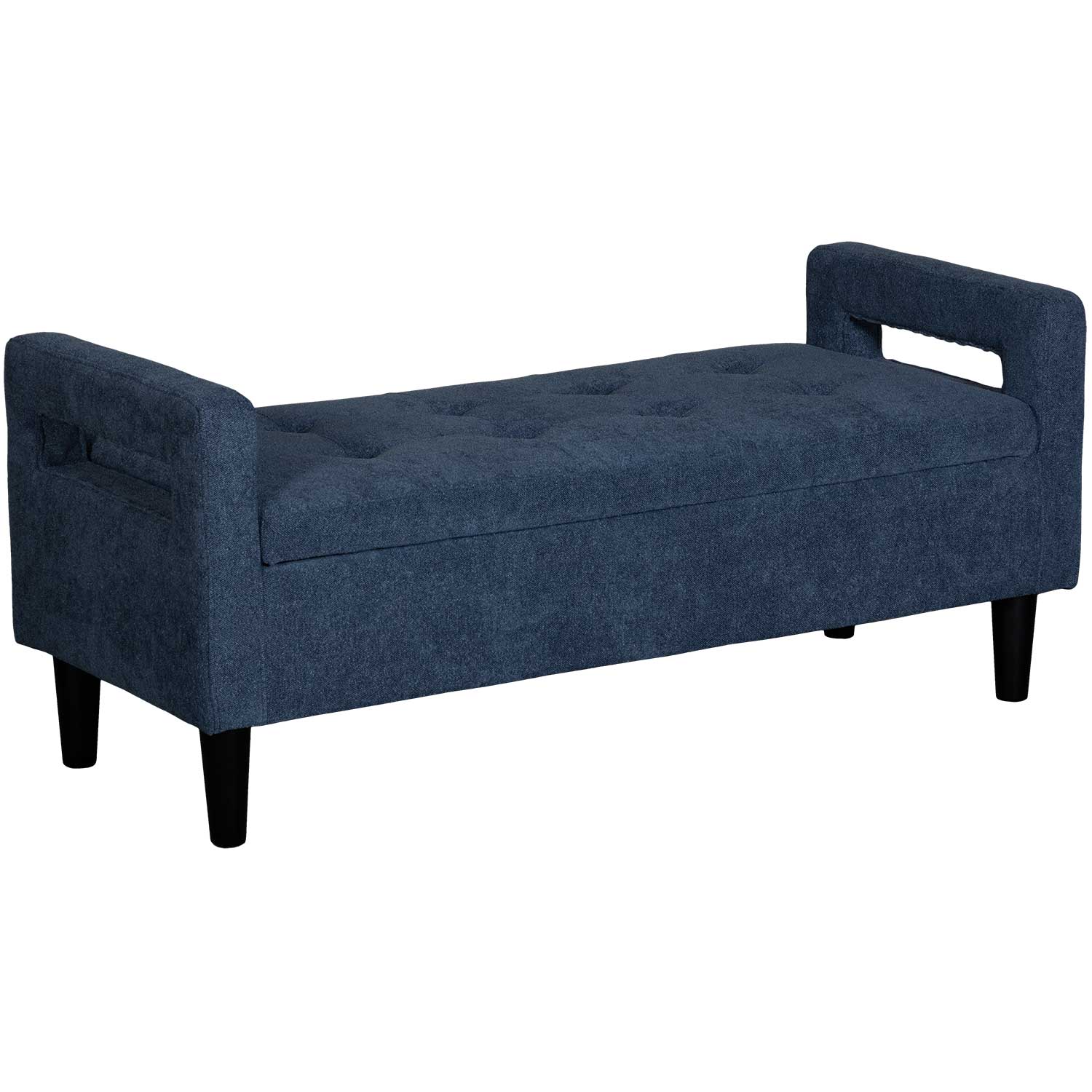 Kay Indigo Storage Bench | 1E2-3318 | AFW.com