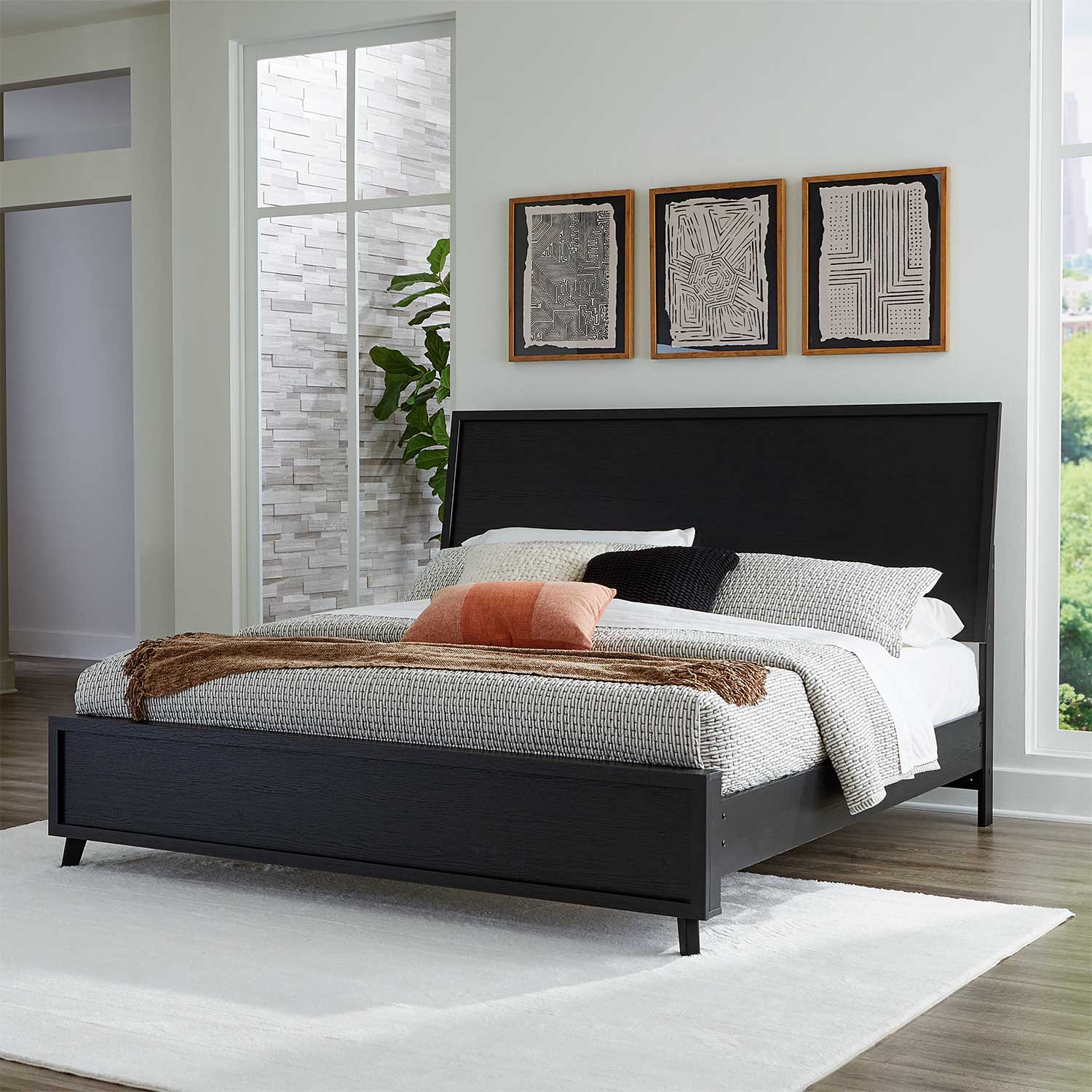 Danziar King Panel Bed - Ashley Furniture | AFW.com
