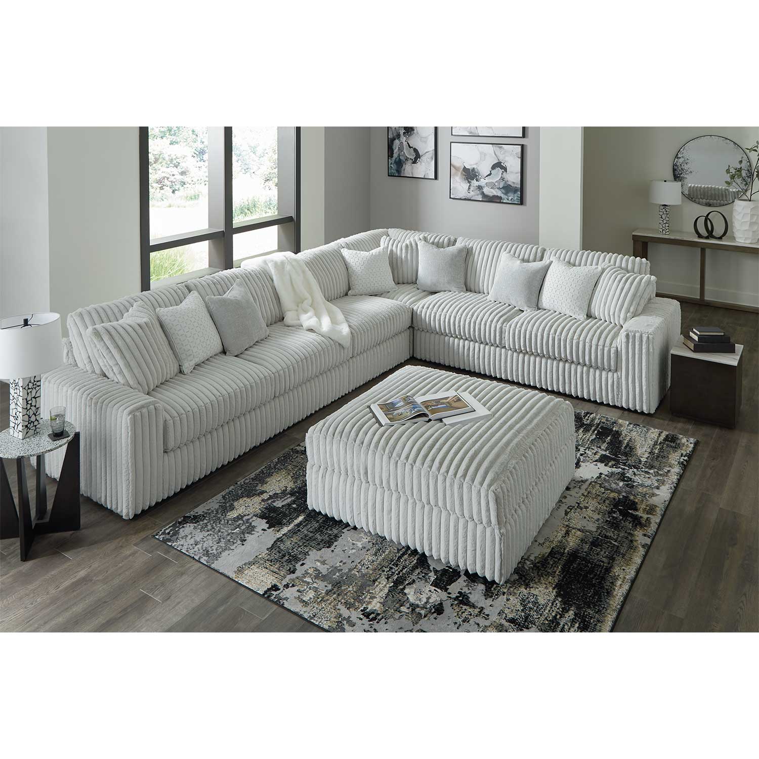 Stupendous 4 Piece Sectional | E-259-4PC | AFW.com