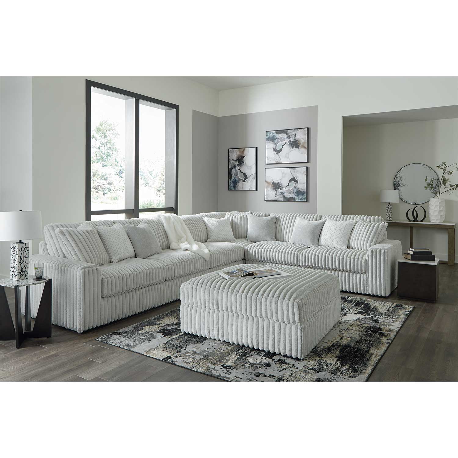 Stupendous 4 Piece Sectional | E-259-4PC | AFW.com