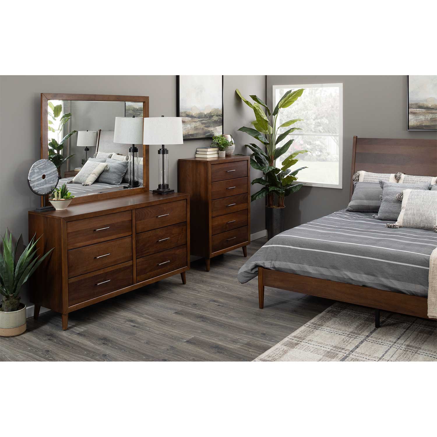 Malibu Full Panel Bed | 400-FPBED | AFW.com
