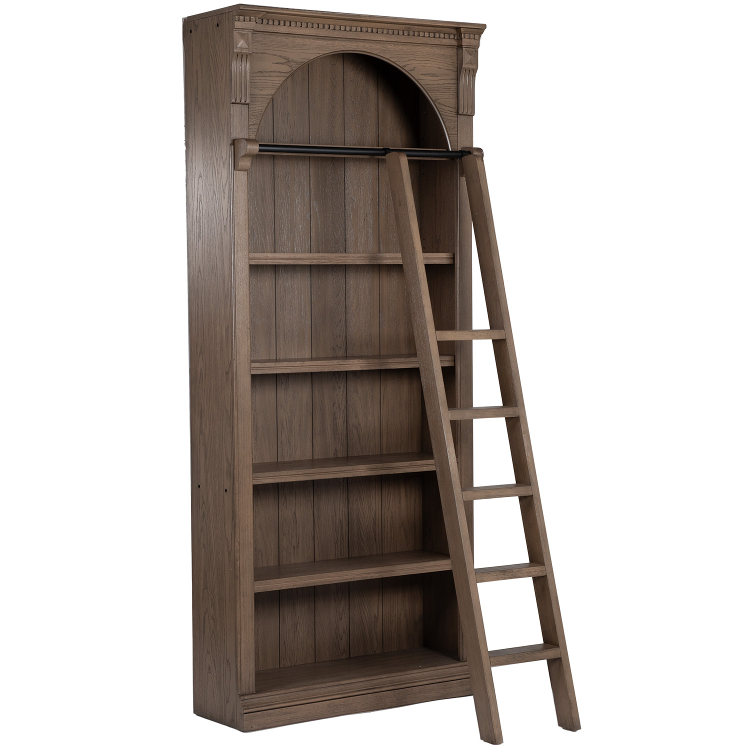 Stratton Tall 94" Bookcase, Brown | IMST4094 | Martin Furniture | AFW.com