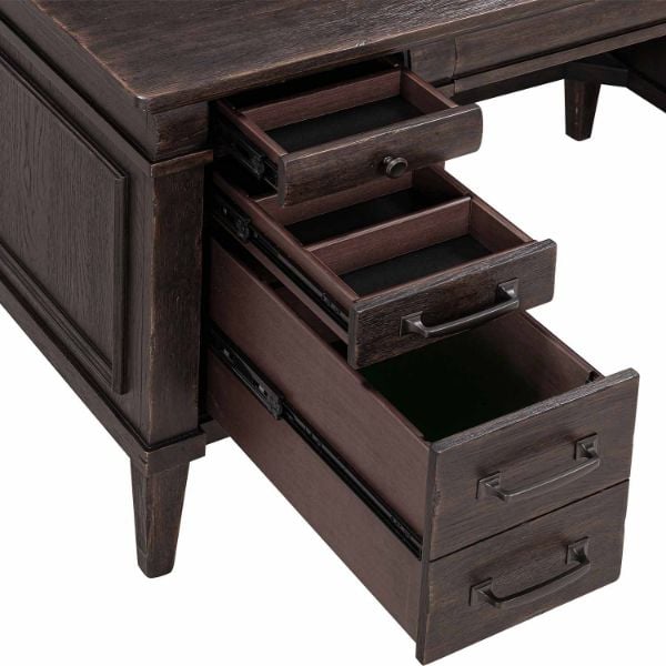 Colby 62-inch Executive Desk | IA3184-304 | aspenhome | AFW.com