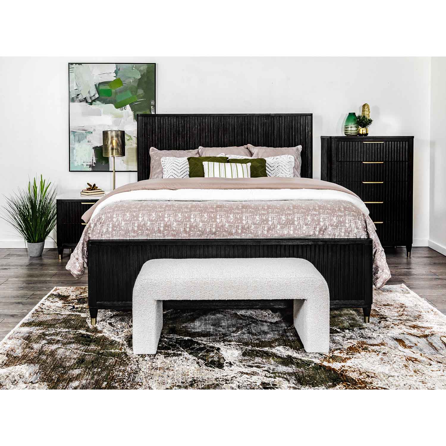 Kara Queen Panel Bed | 1410-QHB/-QFB/-KQR | | AFW.com