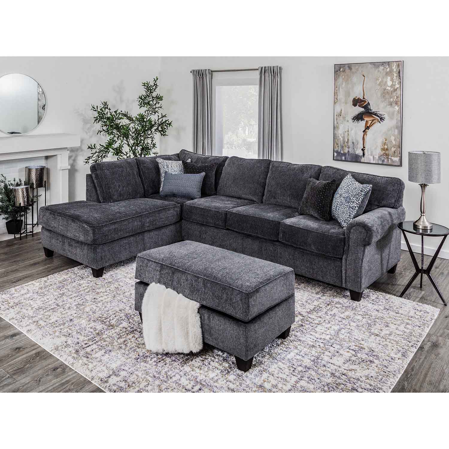 Anchor 2PC Sectional - Fusion Furniture | AFW.com