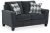 Abinger Loveseat, Smoke - Ashley Furniture | AFW.com