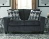 Abinger Loveseat, Smoke - Ashley Furniture | AFW.com