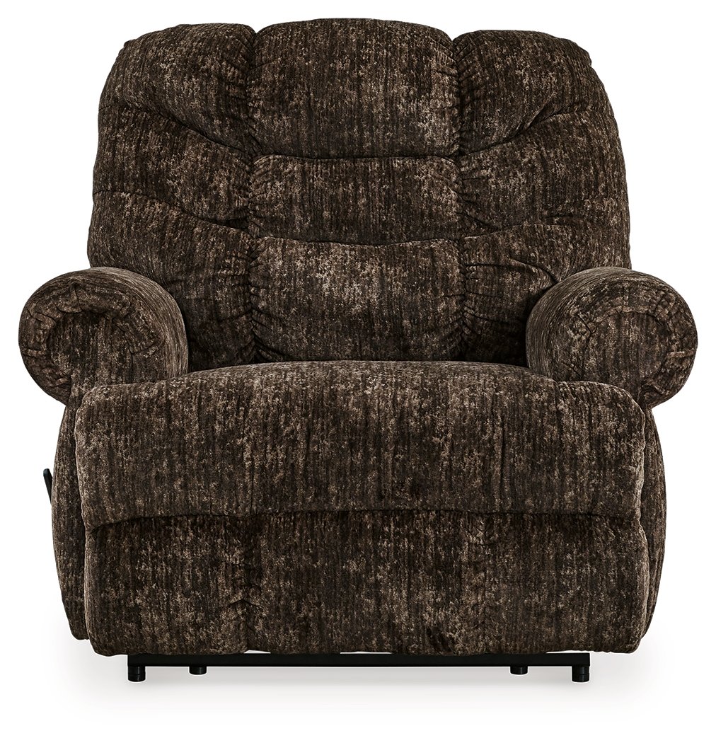 Movie Man Recliner, Chocolate - Ashley Furniture | AFW.com