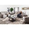 Stately Check Dual Power Recline Sofa w/ Heat & Massage - Ashley Furniture | AFW.com