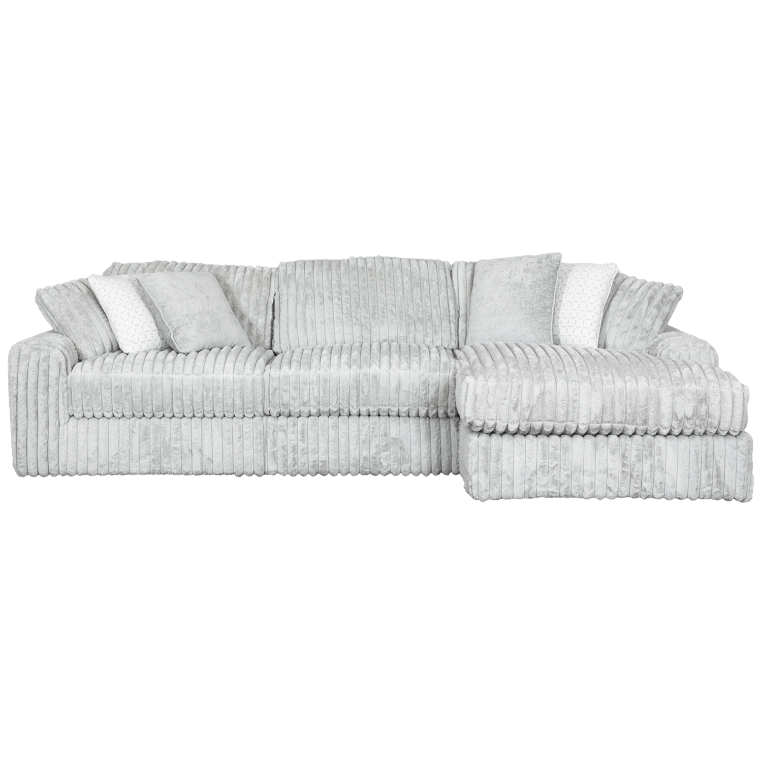 Stupendous 3 Piece Sectional with RAF Chaise - Ashley Furniture | AFW.com